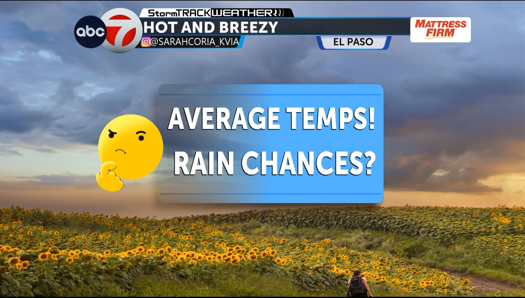 ABC-7 StormTrack Weather: Hot temps and rain chances - KVIA